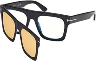 Tom Ford unisex, Accessoires, Noir, Taille: 53 MM Lunettes