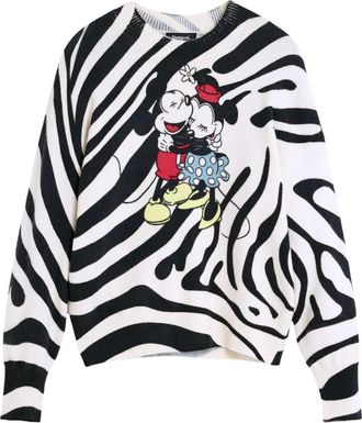 Desigual Femme, Pulls, Multicolore, Taille: 36 FR Jers_Hug Mickey