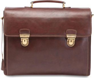 Picard Herren Aktentasche TOSCANA aus Rindsleder OneSize | mit Steckverschluss | Aktentasche | Business