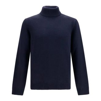 Roberto Collina Rollkragenpullover aus Wolle - - Knitwear - Herren - Blau - XL