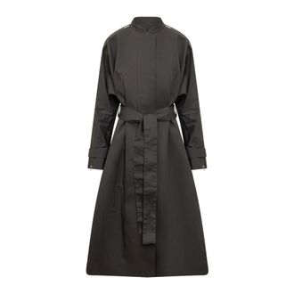 Ferragamo Wasserdichter Trenchcoat - - Coats - Damen - Schwarzk - XS