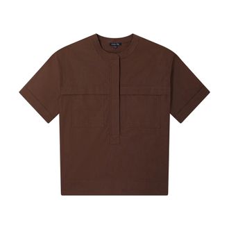 SOEUR Blouse Tegan Popeline de Coton Soeur