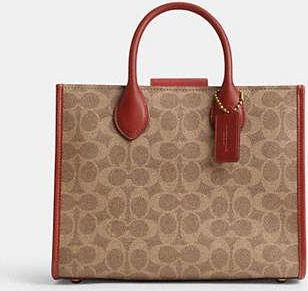 Coach Ace Tote 26 Aus Signature-Canvas
