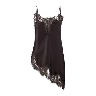 Riani Top cache-coeur asym&eacute;trique avec dentelle - Femme - Tops - Noir - Taille: 40 FR