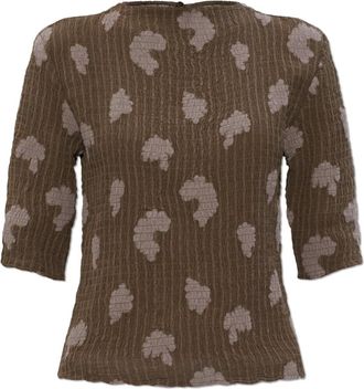 Sams&oslash;e & Sams&oslash;e Femme, Blouses et Chemises, Brun, Taille: 40 FR Safrida Top