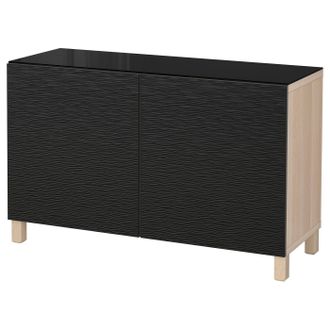 IKEA BEST&Aring; Aufbewahrung mit T&uuml;ren