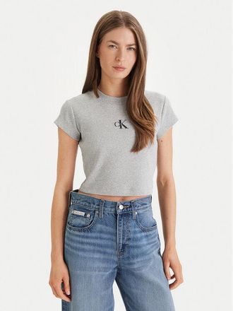 Calvin Klein Jeans T-Shirt LV047AB802 Grau Regular Fit