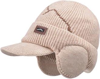 Generic Bonnet Femme Hiver Bonnet Femme Chapeau Femme Hiver Confortable Classique - Bonnet Cyclisme Homme Hiver, Coupe-Vent et Chaud, Id&eacute;al pour D&eacute;placements 