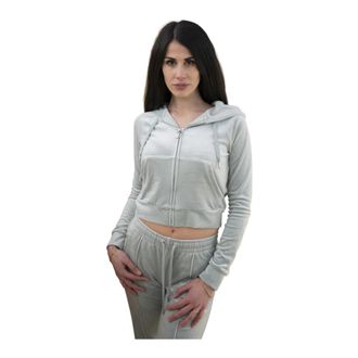 Juicy Couture Madison Hoodie - - Sweatshirts & Hoodies - Damen - Grau - M