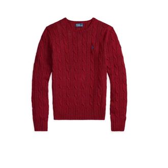 Polo Ralph Lauren Femme, Pulls, Rouge, Taille: 36 FR Vesta