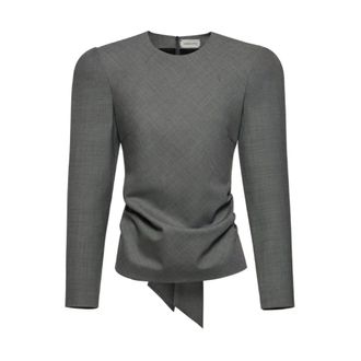 Magda Butrym Damen, Blusen & Hemden, Grau, XSGr&ouml;&szlig;e