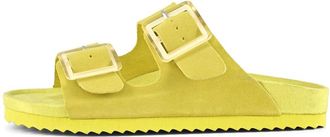 Colors Of California Flache Damen-Mules zum Hineinschlüpfen, Bequem, Leicht und Strapazierfähig, mit Verstellbaren Schnallen, Perfekt für den Sommer und einen Lässigen Chi