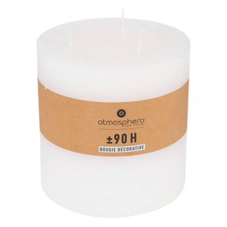 Atmosphera Atmosphera - Kerze rustikal - 3 Dochte - weiß - 1-9kg - Weiß