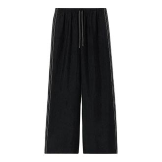 Filippa K Eve Draped Hosen - - Trousers - Damen - Schwarzk - S