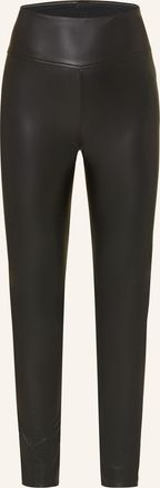 Wolford Leggings Edie In Lederoptik schwarz