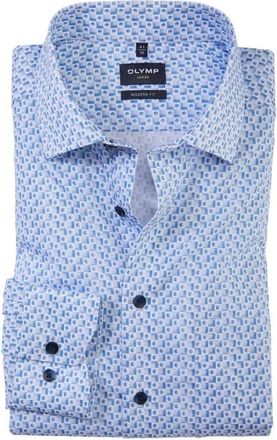 Olymp Olymp, Herren, Shirts, Blau, 4XLGr&ouml;&szlig;e