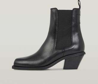 G-Star Ace II Lea Stiefel - Schwarz - Damen