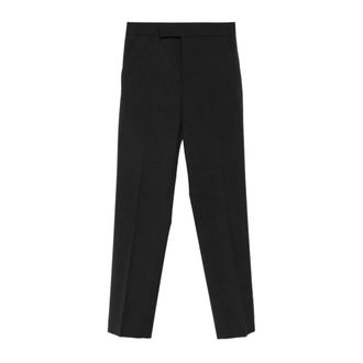 Alberta Ferretti Femme, Pantalons, Gris, Taille: 38 FR Pantalon Tailleur en M&eacute;lange de Laine