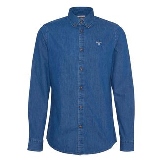 Barbour Chemise Crest Tailored Fit Chambray Barbour