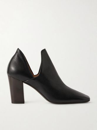 Christophe Lemaire Dorsay Pumps Aus Leder - Schwarz