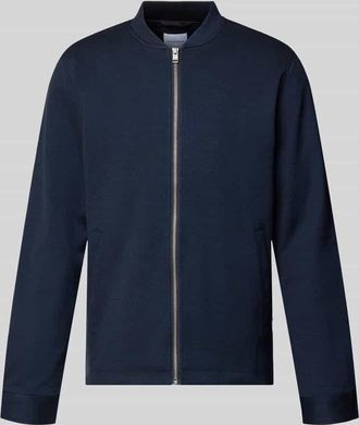 Lindbergh Regular Fit Sweatjacke mit Stehkragen