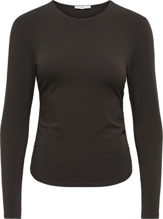 Only Onlmira Life L/S Ruching Top JRS Noos