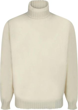 FILIPPO DE LAURENTIIS Homme, Pulls, Beige, Taille: XL Pull &agrave; Col Roul&eacute;