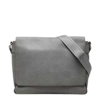 Louis Vuitton Pre-owned Roman MM Taiga Umh&auml;ngetasche - - Pre-owned - Herren - Grau - ONE SIZE