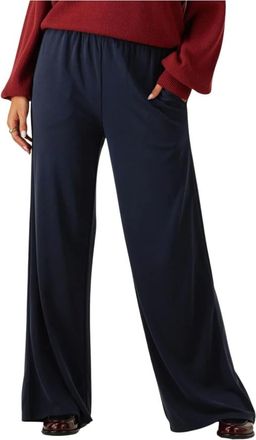 Moss Copenhagen Damen, Hosen, Blau, M/LGr&ouml;&szlig;e