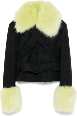 Off-white Co Cross Cargo Jacke - Schwarz