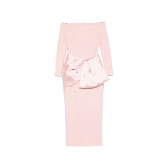 Solace London Rhianne Maxikleid - - Dresses - Damen - Rosa - M