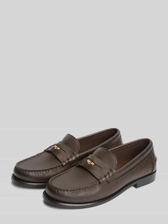 Tommy Hilfiger Loafer aus echtem Rindsleder mit Logo-Detail