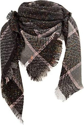 Generic Foulard Cachemire Homme Echarpe Bleu Homme &eacute;Charpe Et s Homme Cheche Bleu Marine Homme Echarpe Femme Fabrication Francaise Grosse Echarpe Femme Noir C