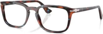 Persol geometric frame glasses - Braun