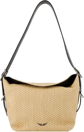 Zadig&Voltaire Hobo Bags - Jane Panier Shoulder Bag - Cotton - Beige - Gr. unisize - in Beige - für Damen