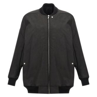 Rick Owens Jumbo Peter Flight Jacket - - Jackets - Herren - Schwarzk - L