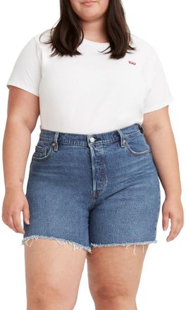 Levi's Damen Plus Size The Perfect Tee T-Shirt, White +, 4XL