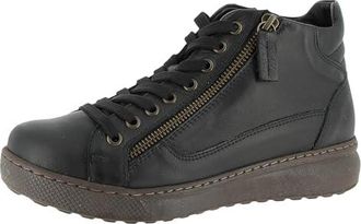 Andrea Conti Bottes pour Femme Tendance, Noir, 38 EU