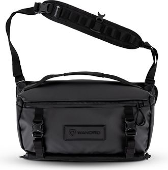 Wandrd Rogue Sling 0Y-784H-R8U9 Tasche, 9 l, leicht, wetterbeständig, Kamera- und Alltags-Trageriemen mit Laptop-Fach, Schwarz, 9L, Kuriertasche