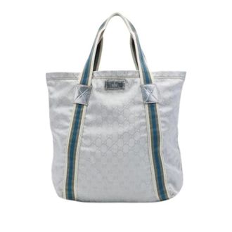 Gucci Sac cabas en toile Pre-owned - Femme - Pre-owned - Gris - Taille: ONE Size