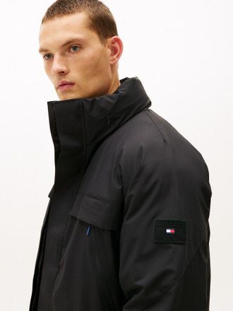 Tommy Hilfiger Outdoorjacke TECH PADDED JKT Winterjacke, Stehkragen mit verstaubarer Kapuze, relaxed fit