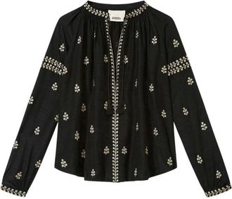 Isabel Marant Damen, Blusen & Hemden, Schwarzk, XSGr&ouml;&szlig;e