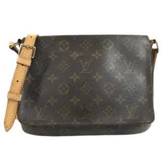 Louis Vuitton unisex, Pre-owned, Brun, Taille: ONE Size Sac bandouli&egrave;re Monogram Pre-owned
