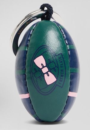 Eden Park Porte-clefs Vert Ballon De Rugby S&eacute;rigraphie Eden Park