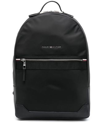 Tommy Hilfiger Elevated Rucksack mit Logo - Wei&szlig;