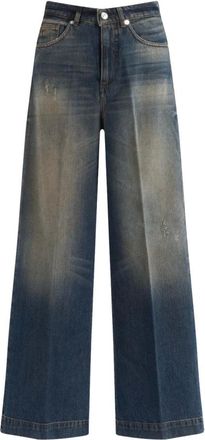 Nine In The Morning Femme, Jeans, Bleu, Taille: W24 Audrey Palazzo High Waist