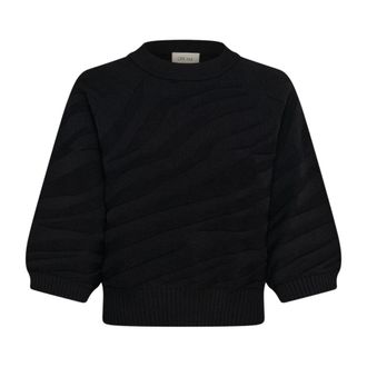 Cream Damen, Strickwaren, Schwarzk, SGr&ouml;&szlig;e