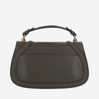 Gucci Womens Small Blondie Bag Military Green Calf Skin Shoulder