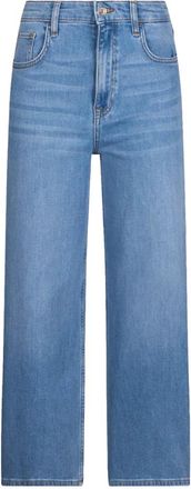 Liu Jo Femme, Jeans, Bleu, Taille: W32 Jean &Eacute;vas&eacute; Court