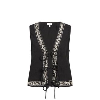 Vila Veste sans manches Vizera Em en coton